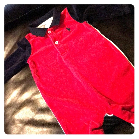 Ralph Lauren | One Pieces | Velvet 9m Polo Jumper | Poshmark